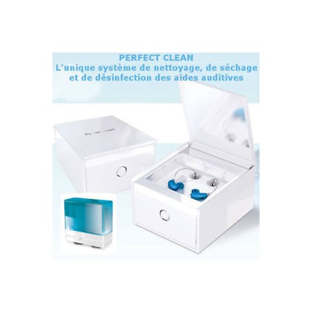 Automatic cleaning system PerfectClean for hearing aid