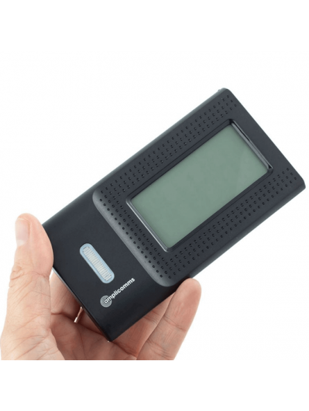 Portable Alarm Clock with bright visual alert and powerful built-in ...